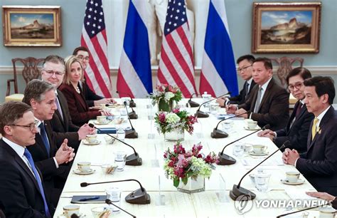 워싱턴서 회담하는 미국·태국 외교수장 연합뉴스
