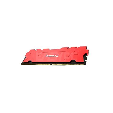 Ramsta 8gb 1x8 3200mhz Ddr4 Memory Red Easypc