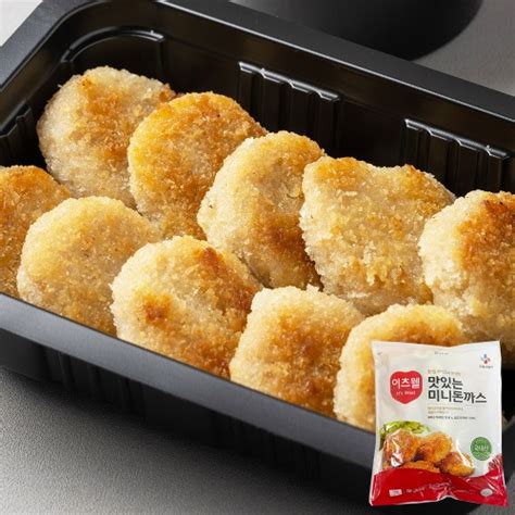 [이제이푸드스토리] 이츠웰 미니 돈까스 1kg Cj 이제이컴퍼니 Ejcompany