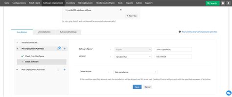 How To Use Pre And Post Deployment Activities Effectively Manageengine Endpoint Central
