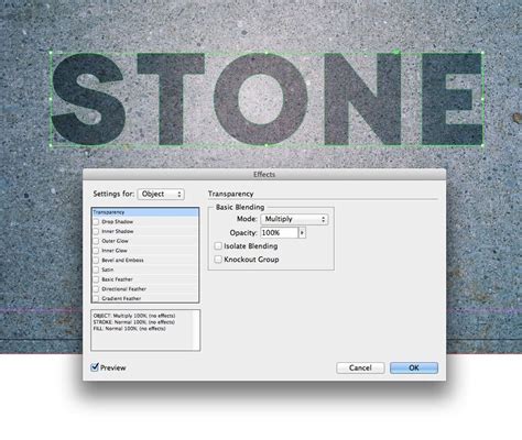 Drop Shadow Font Indesign