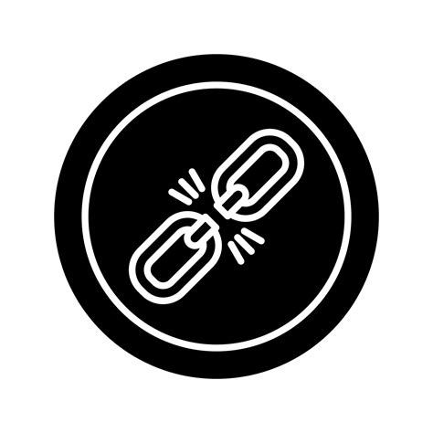 Link Vector Icon 14716253 Vector Art At Vecteezy