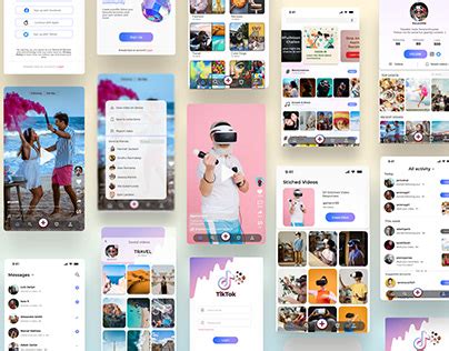 Tiktok Redesign Projects Photos Videos Logos Illustrations And