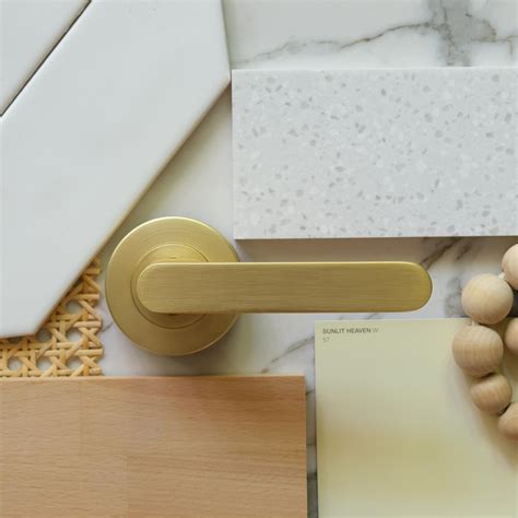 Door Handles Black White And Brushed Brass Lemaar