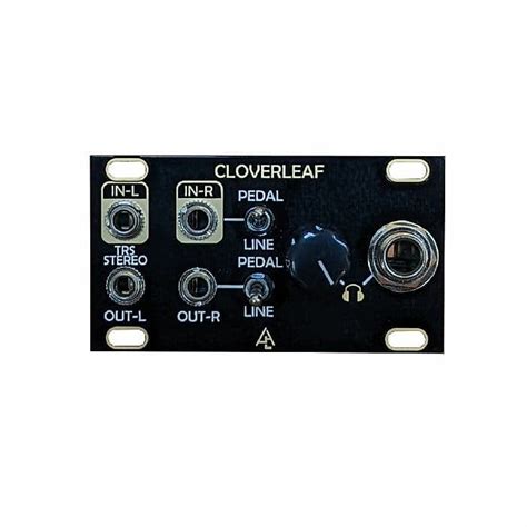 After Later Audio Cloverleaf 1u Case Jack Interface Module Reverb