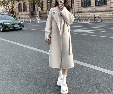 가을겨울 신상 스트랩 베이직롱코트 긴팔 롱 코트 에이블리