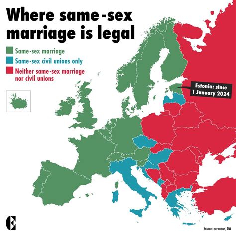 Same Sex Marriage Is Now Officially Legal In Estonia Estonia Became