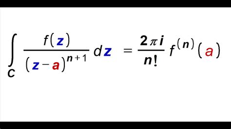 Ejemplo De La Formula De Integral De Cauchy Otosection