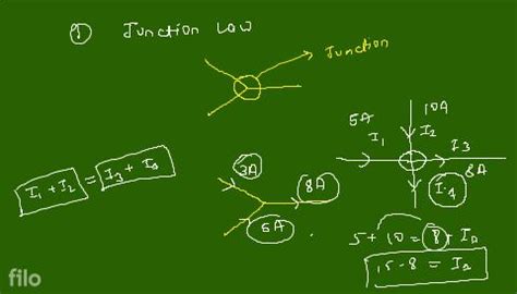What Is Kirchoff Law And How To Do Numericals Of It Filo