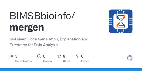 Github Bimsbbioinfomergen Ai Driven Code Generation Explanation And Execution For Data Analysis