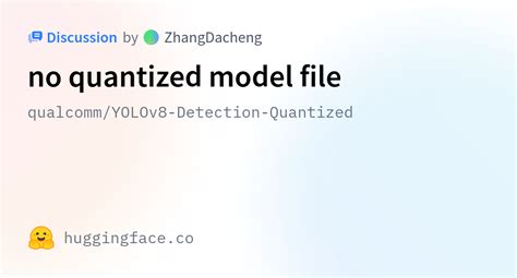 qualcomm yolov8 detection quantized · no quantized model file