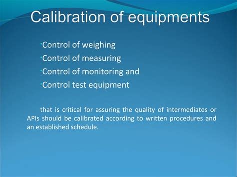 Equipment Calibration PPT By Shravan Kumar PPT Physics Science