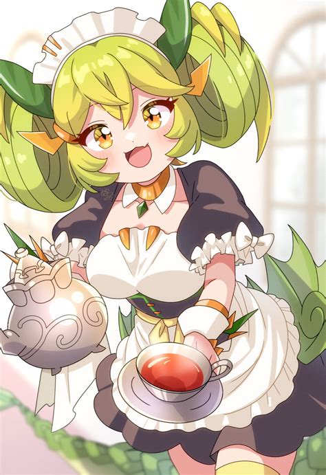 Parlor Dragonmaid Yu Gi Oh Drawn By Mmmera Danbooru