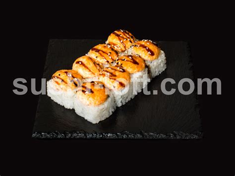 Ролл запечённый генуки 8шт 280гр — Суши Лофт