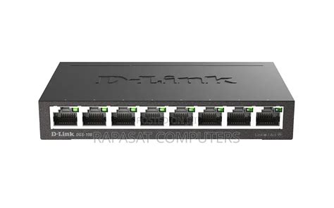 D Link Dgs 108 8 Port Gigabit Unmanaged Desktop Switch In Takoradi Networking Products
