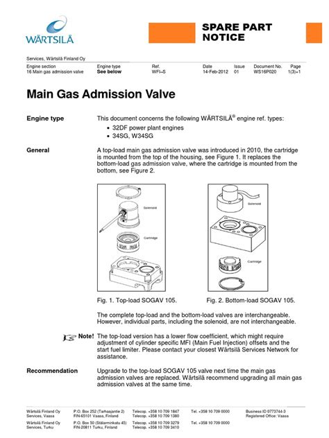 Main Gas Valve Wfi Ws16p020 01gb Pdf