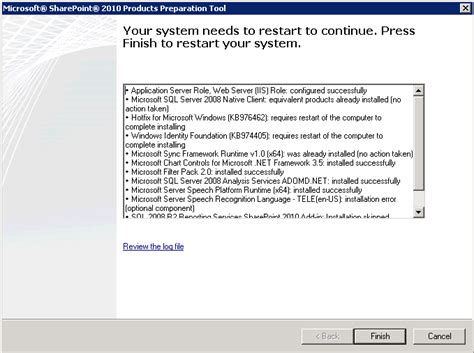 sharepoint 2010 installation techbubbles