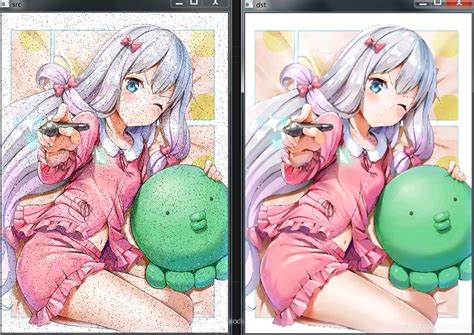 Python OpenCV 图片模糊操作 blur 与 medianBlur CSDN博客