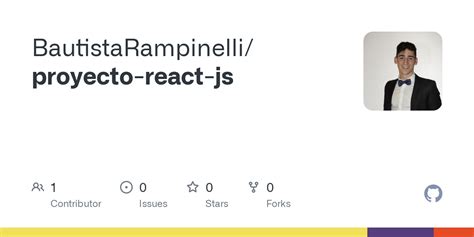 Github Bautistarampinelliproyecto React Js