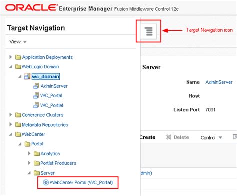 Starting Enterprise Manager Fusion Middleware Control