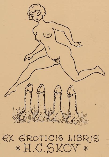 X Libris Awesome Vintage Erotic Bookplates Dangerous Minds
