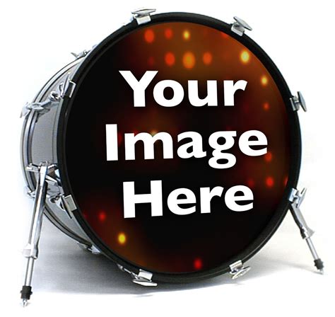Custom Bass Drum Head Skins