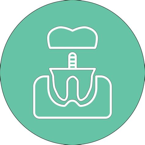 Dental Crown Illustration Icon 53252577 Vector Art At Vecteezy