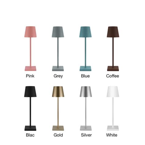 LED Cordless Table Lamp Outdoor Rechargeable Battery Table Lamp For Restaurant Or Reading Reinsho