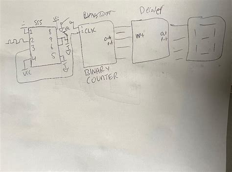 Solved Convert This Simple Frequency Counter Circuit Into A