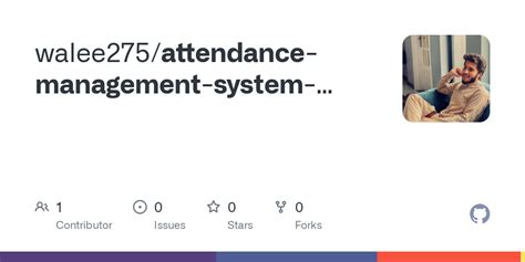 Github Walee Attendance Management System Laravel