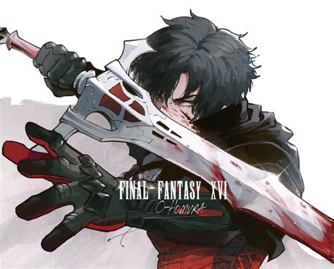 Clive Rosfield Final Fantasy And More Drawn By Nyantcha Danbooru