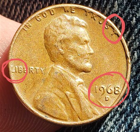 3 Possible Errors On This 1968 Penny Coin Community Forum
