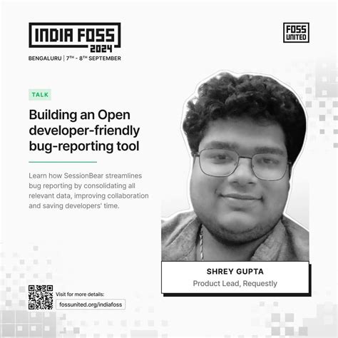 shrey gupta on linkedin indiafoss2024 opensource requestly