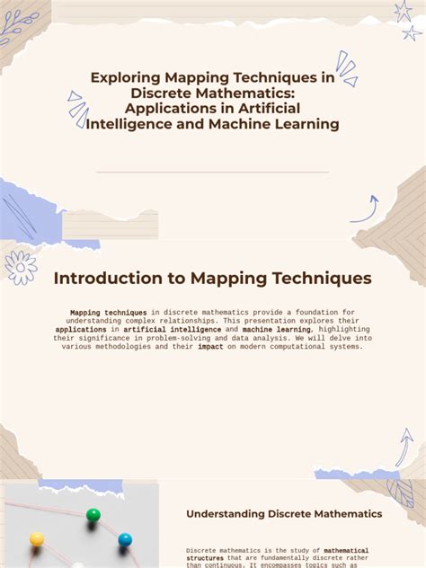Slidesgo Exploring Mapping Techniques In Discrete Mathematics Applications In Artificial