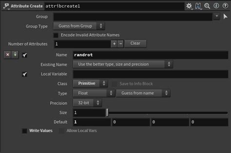 Referencing A Primitive Attribute Returns 0 Rhoudini