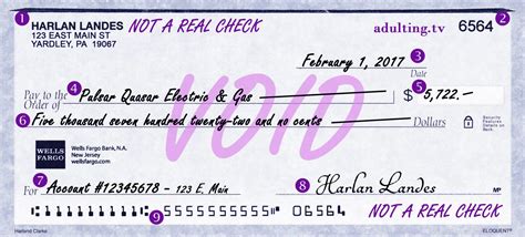 The Art Of Writing A Check Adulting