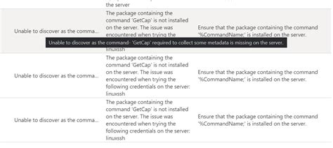 [help] azure migrate and linux command getcap missing but it s not