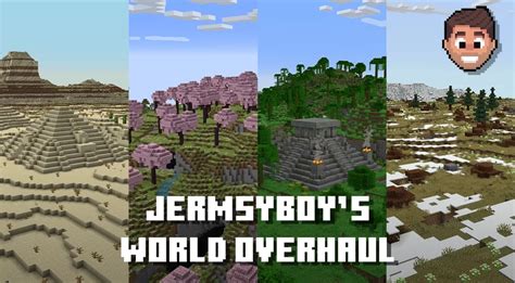 Jermsyboys World Overhaul Minecraft Data Pack