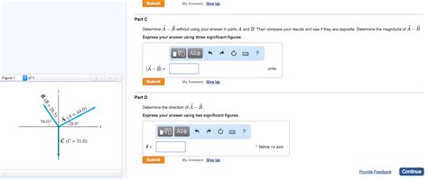 Solved Part C Determine A B Without Using Your Answer In Chegg