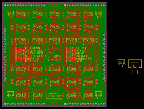 Homemade Cpu Decoder Easyeda Open Source Hardware Lab