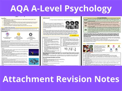 Aqa A Level Psychology Attachment Revision Notes Teaching Resources Aqa A Level Psychology Attachment Revision Notes Teaching Resources