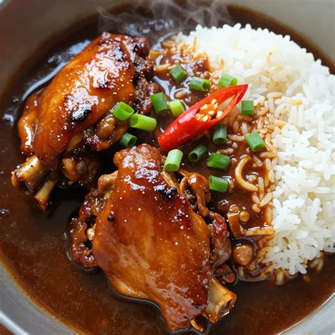 Slow Cooker Chicken Adobo Thats Sticky And Savory Easyplatekitchen