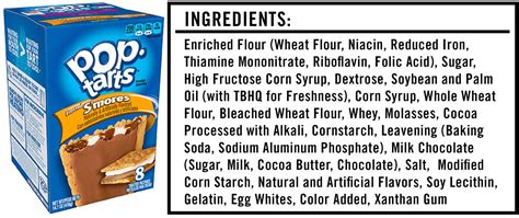 Smores Pop Tart Nutrition Health Benefited