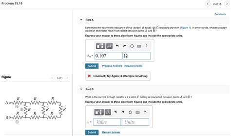 Solved Problem 19 18 2 Of 15 Constants Part A Determine The Chegg Com