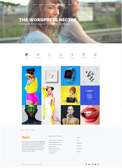 Nectar Multi Purpose Wordpress Theme Multipurposenectar Ad Wordpress