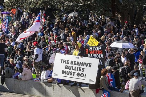 Anti Mandate Protesters Converge On New Zealand Parliament Fulton Sun