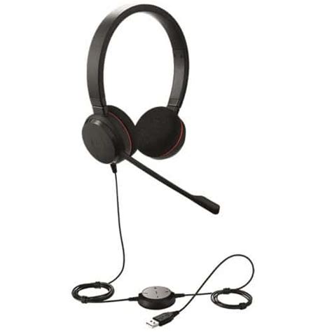 Jabra Evolve Ms Duo Headphone Vibe Gaming