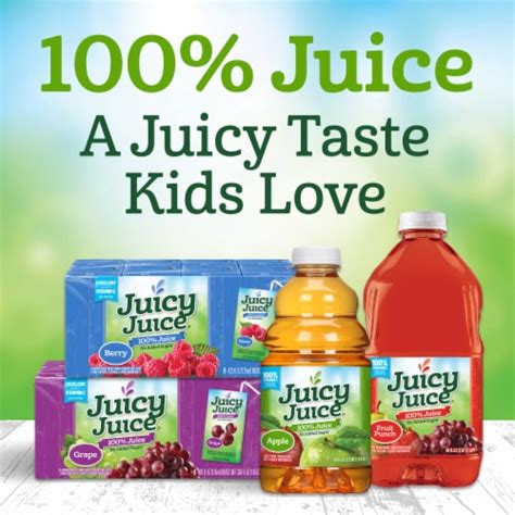 Juicy Juice Apple Juice 100 Juice 6 Bottles 10 Fl Oz Frys Food