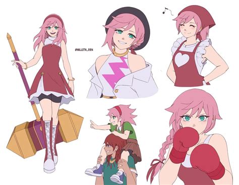 Amy Rose And Knuckles The Echidna Sonic Drawn By Hallsth Eien Danbooru