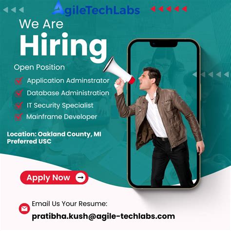 Agile Tech Labs On Linkedin Pratibha Kush Is Looking For Below Roles